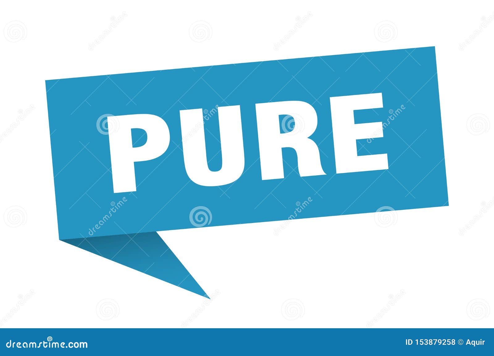 Pure speech bubble. stock vector. Illustration of design - 153879258