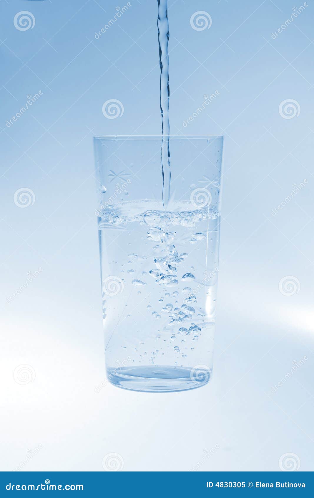 Pure water stock image. Image of clean, pouring, bubble - 4830305