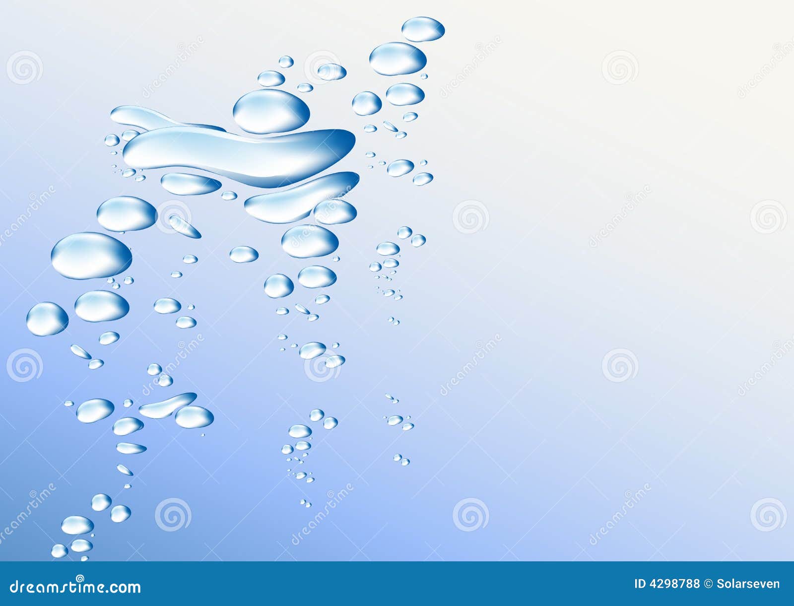 Pure Water Label Template Vector Illustration | CartoonDealer.com ...
