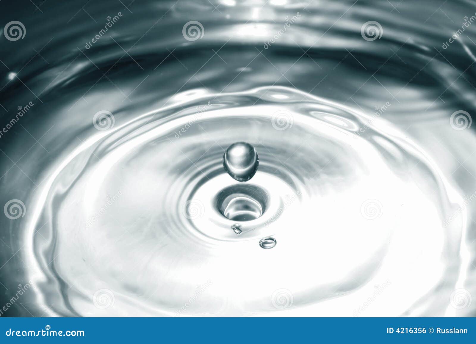 Pure water drop stock photo. Image of refresh, refreshing - 4216356