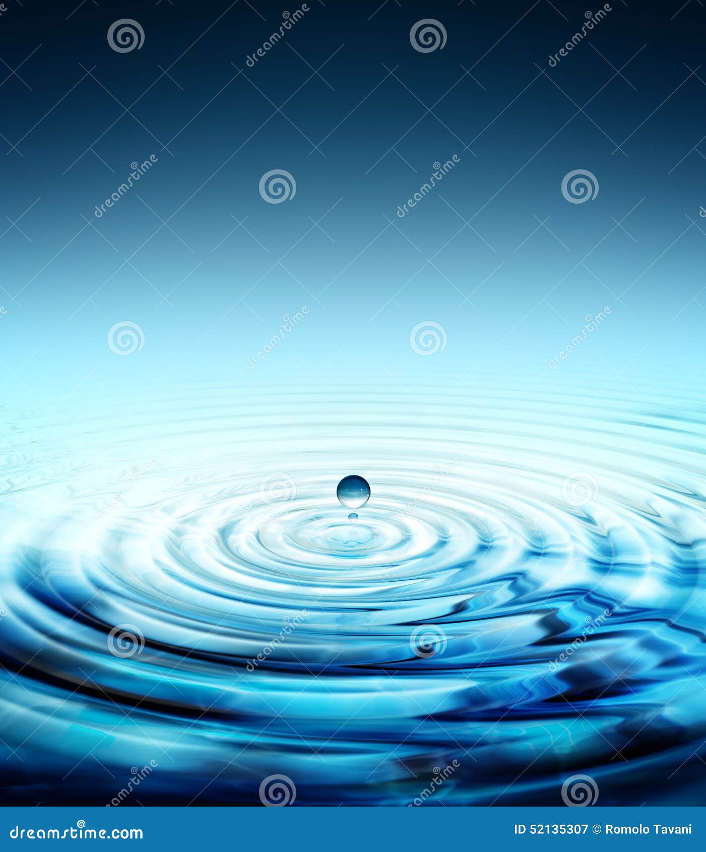 Pure water drop splashing stock image. Image of copy - 52135307