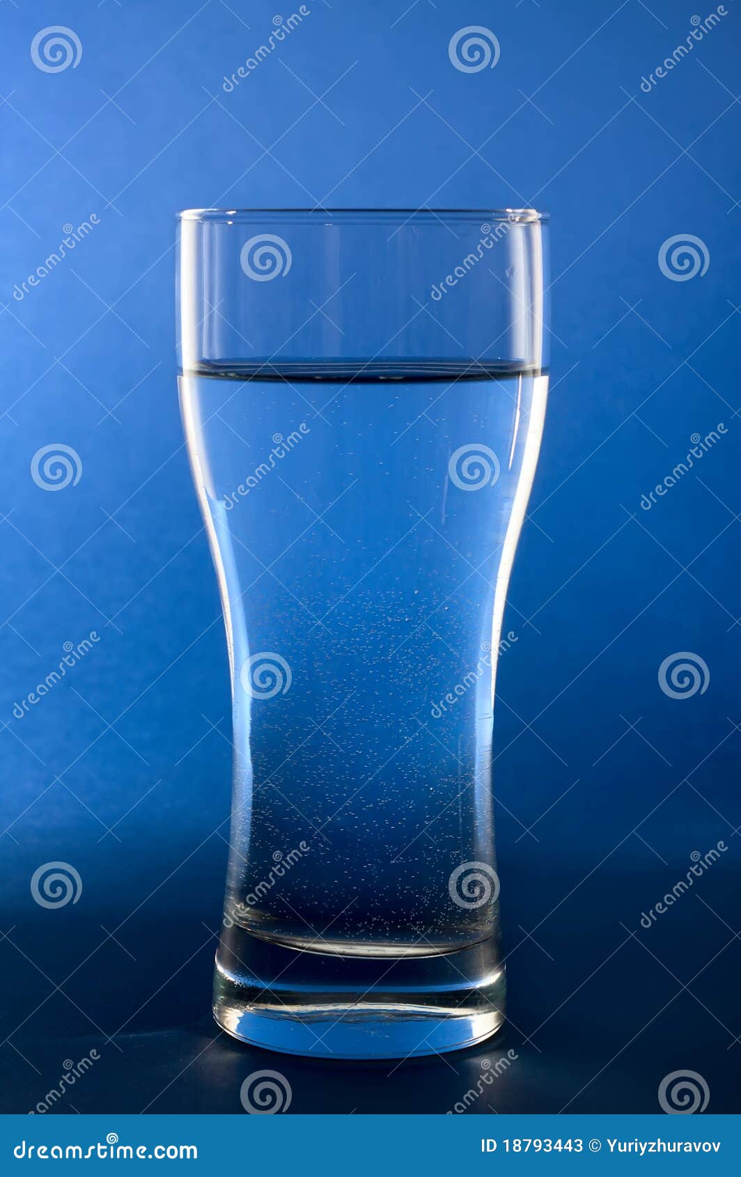 Pure water in glass stock image. Image of isolated, clear - 18793443