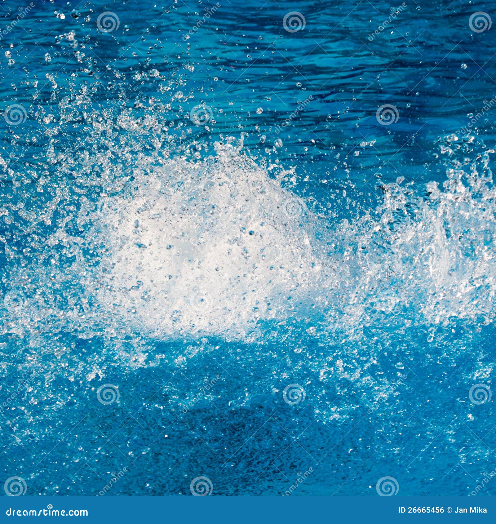 Pure water splash stock photo. Image of abstract, pattern - 26665456
