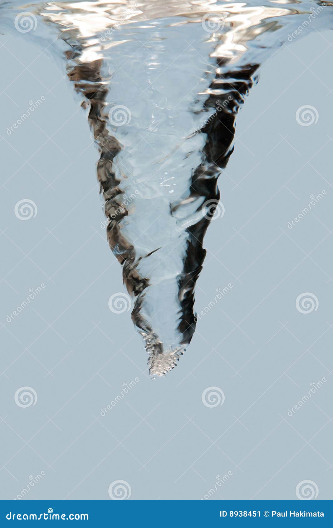 Pure water swirl vortex stock image. Image of twist, swirl - 8938451