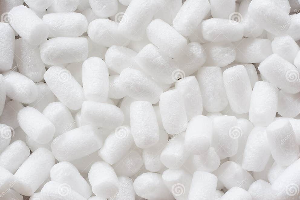 Pure White Fluffy Packaging Materials Stock Photo - Image of packing ...