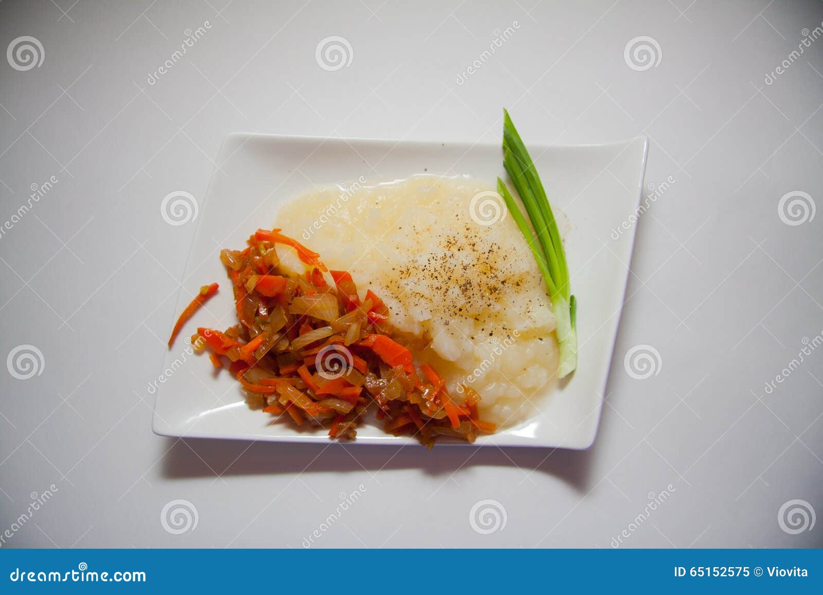 Puree stock image. Image of vegetable, food, homemade - 65152575