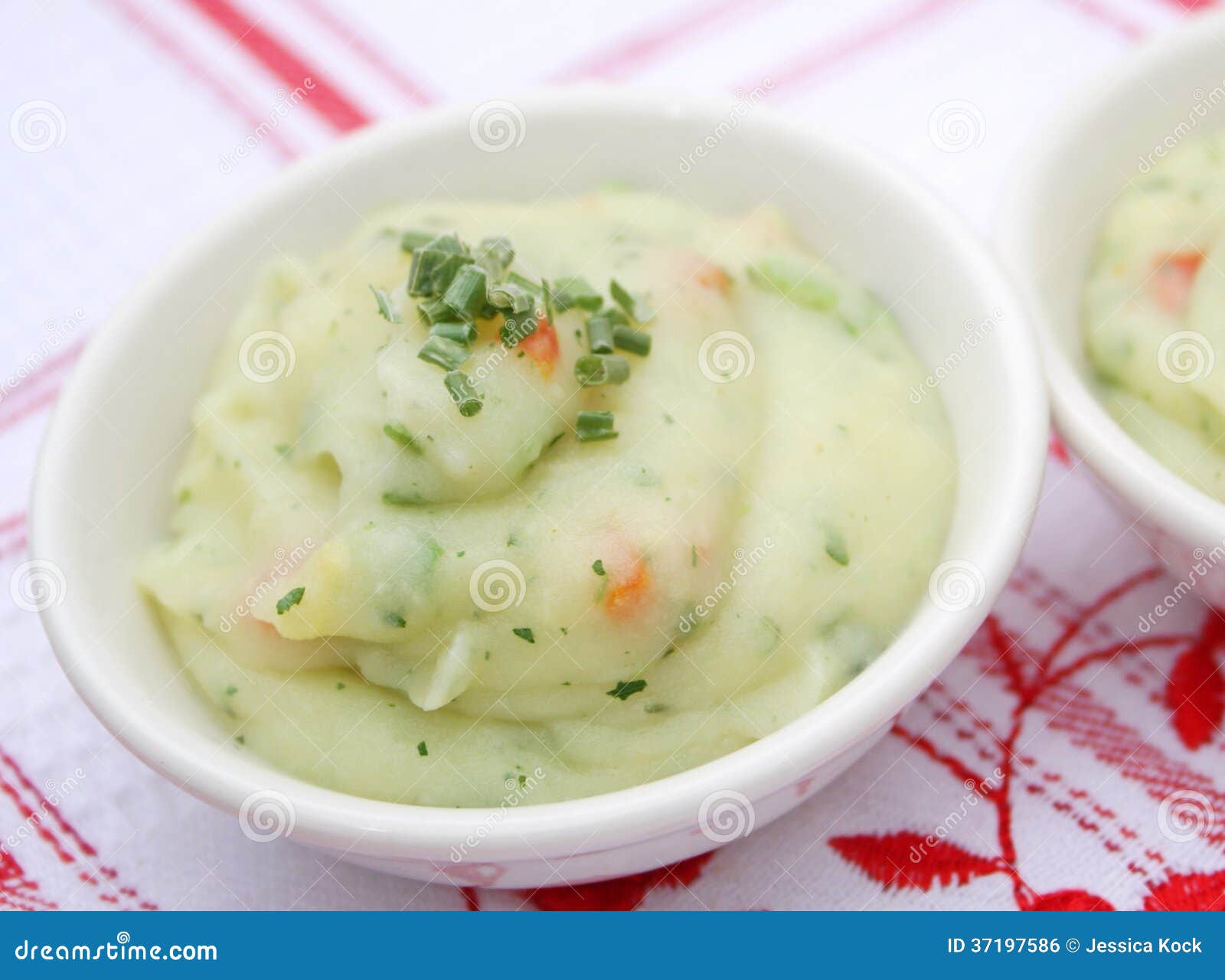 Puree of potatoes stock photo. Image of dinner, healthy - 37197586
