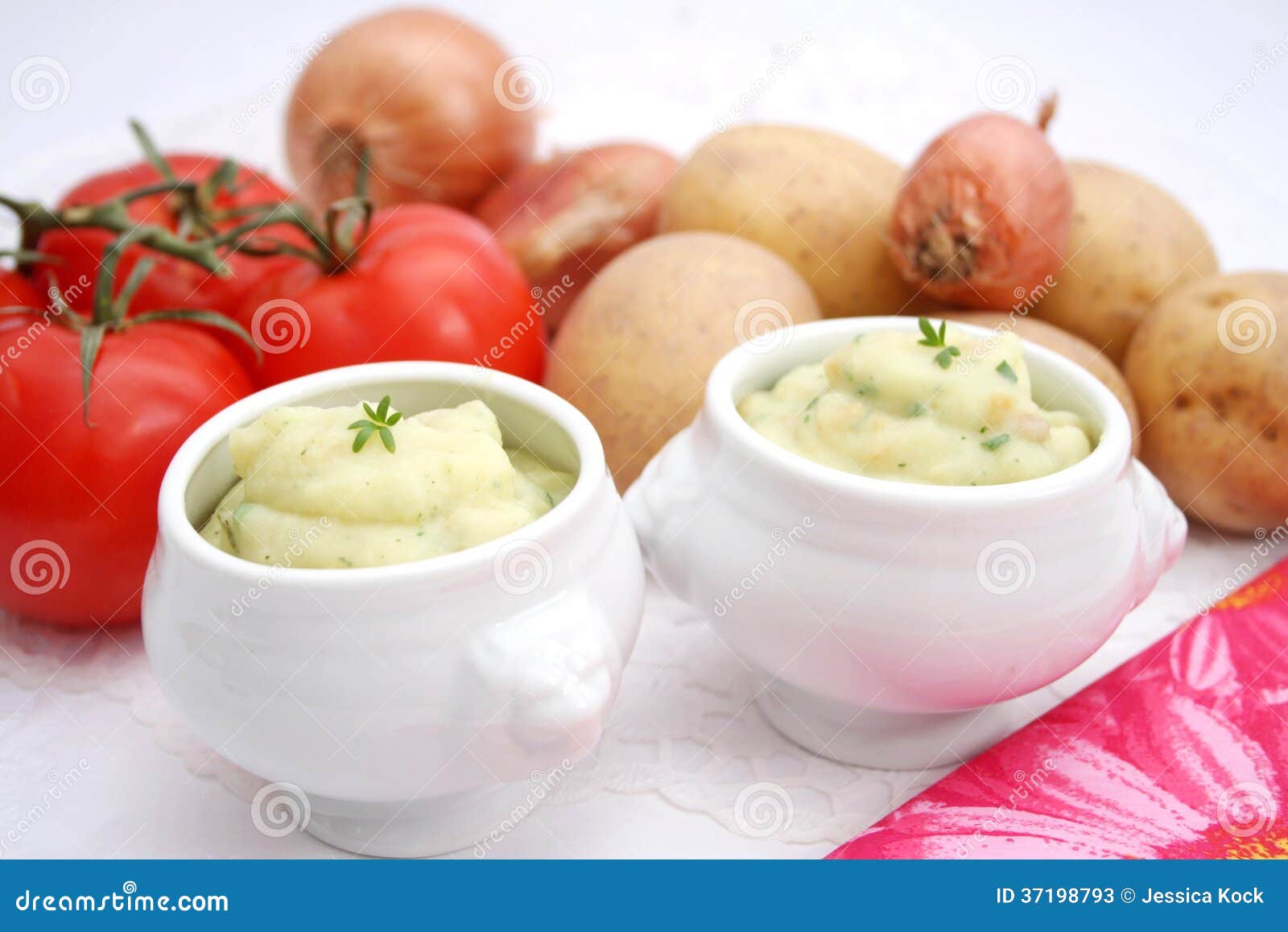 Puree of potatoes stock image. Image of fresh, cruched - 37198793
