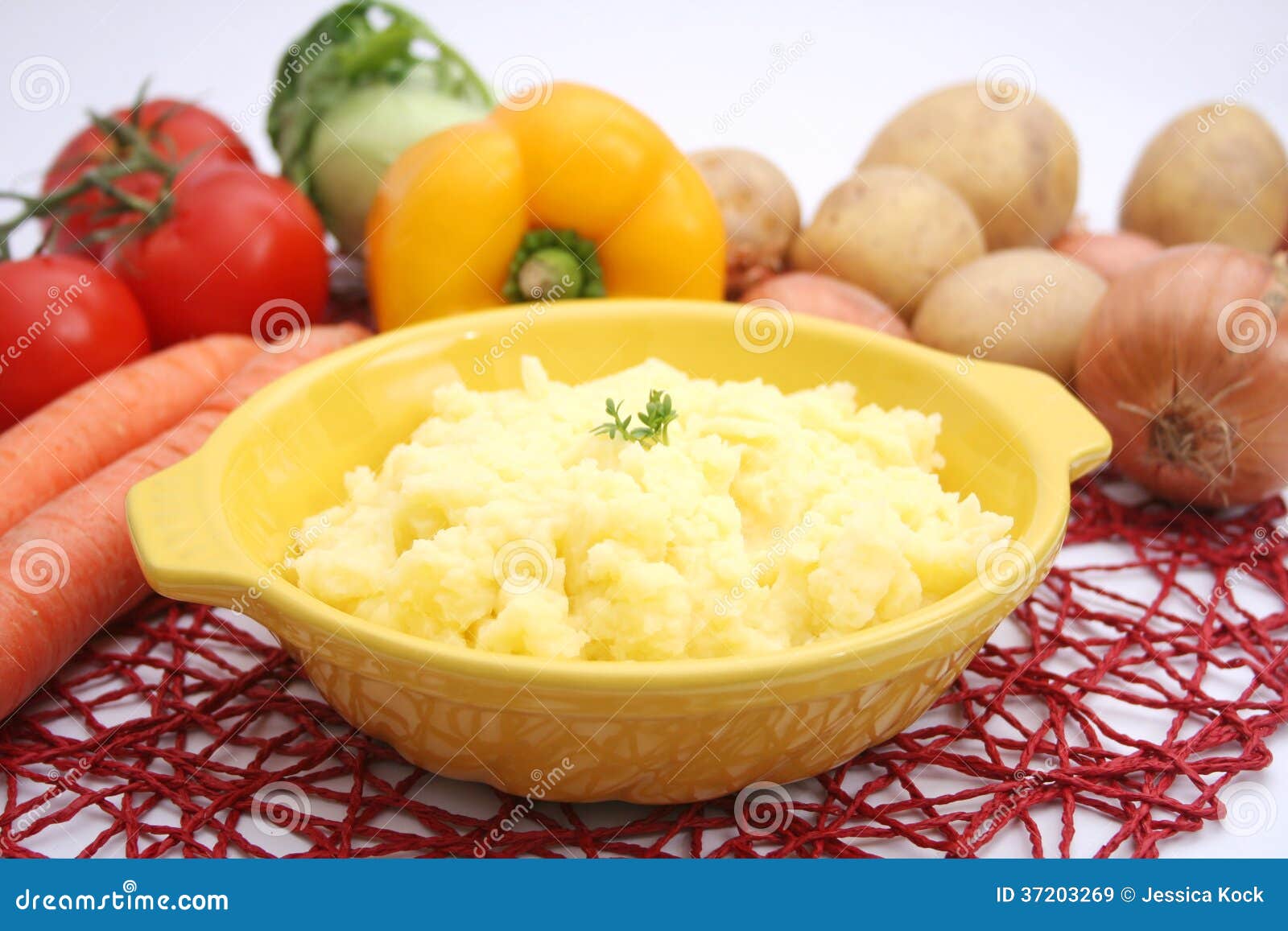 Puree of potatoes stock image. Image of potatoes, freshness - 37203269
