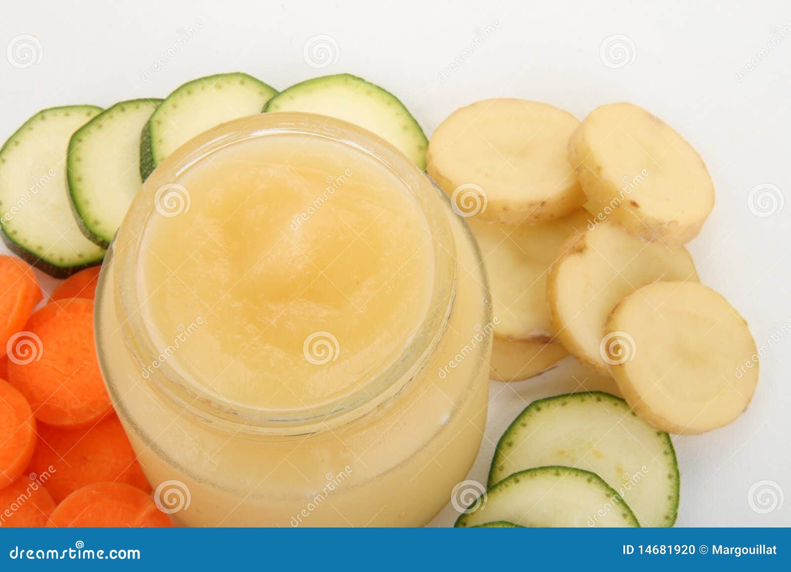 Puree of vegetable stock photo. Image of puree, child - 14681920