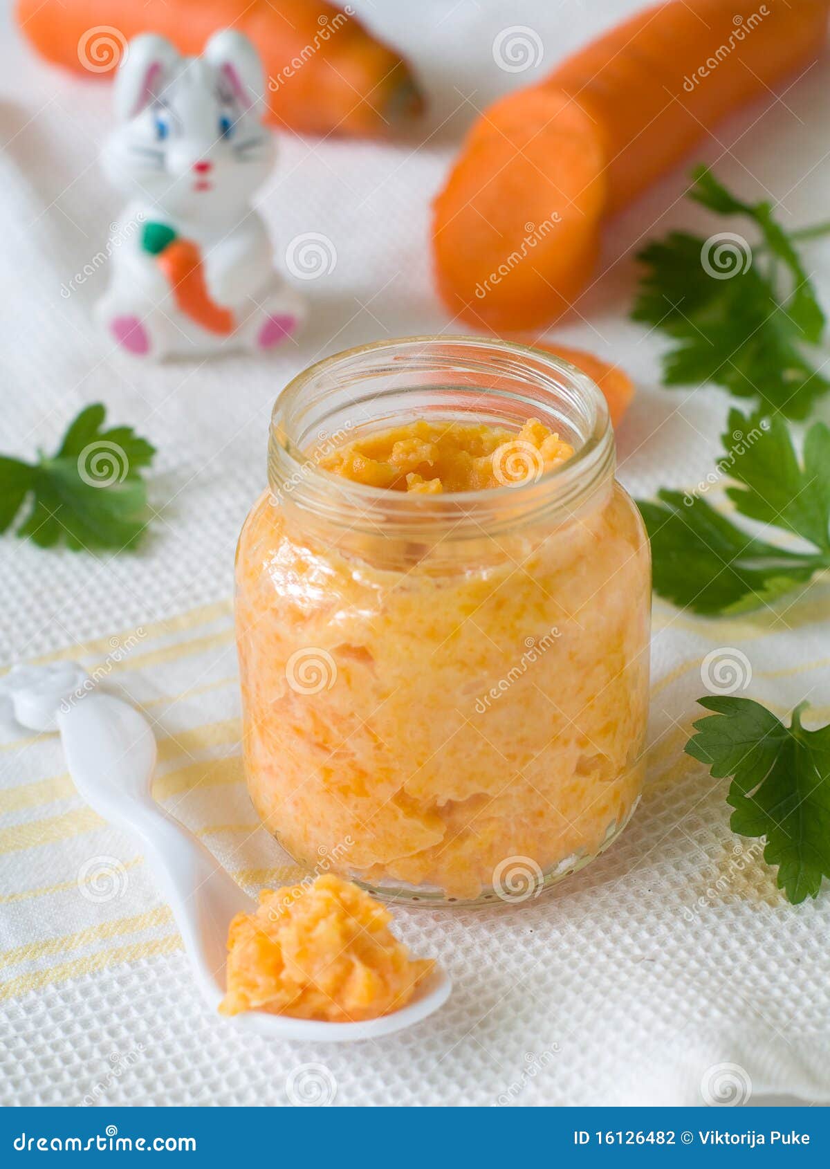 Pureed vegetables for baby stock photo. Image of carrot - 16126482