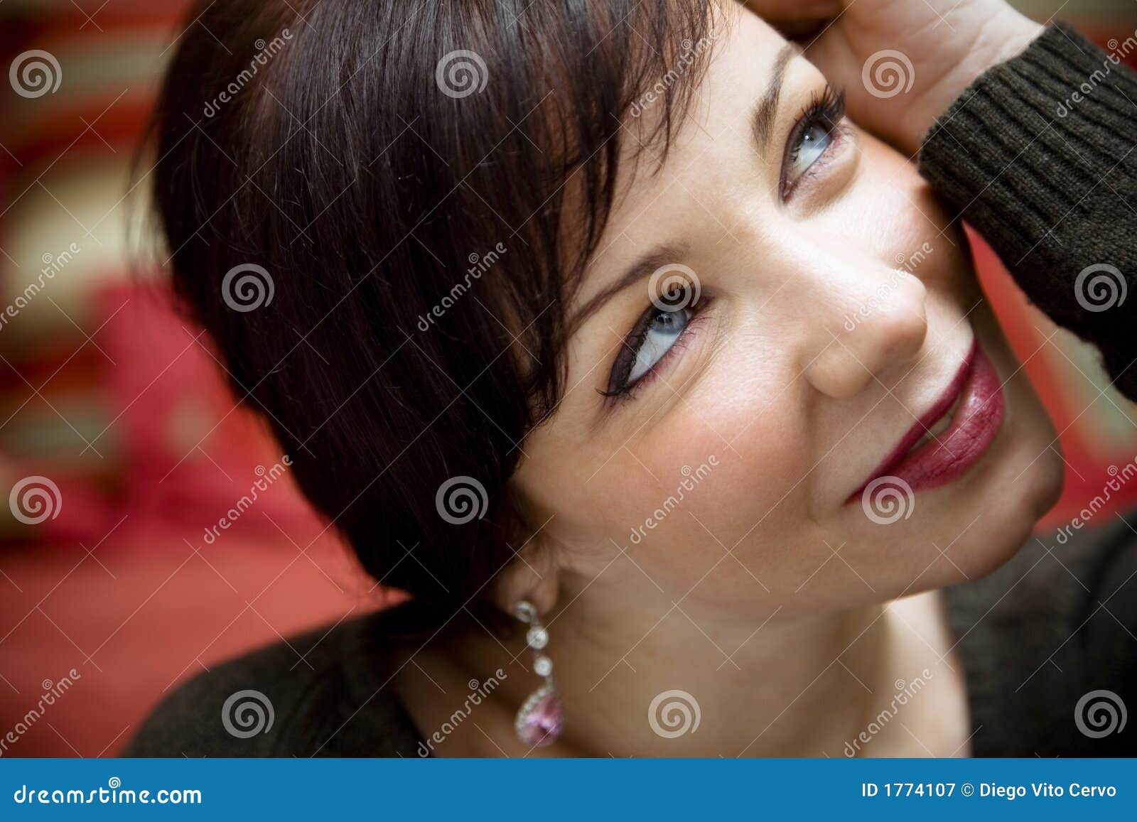 Pureness stock image. Image of pensive, bright, cool, excited - 1774107