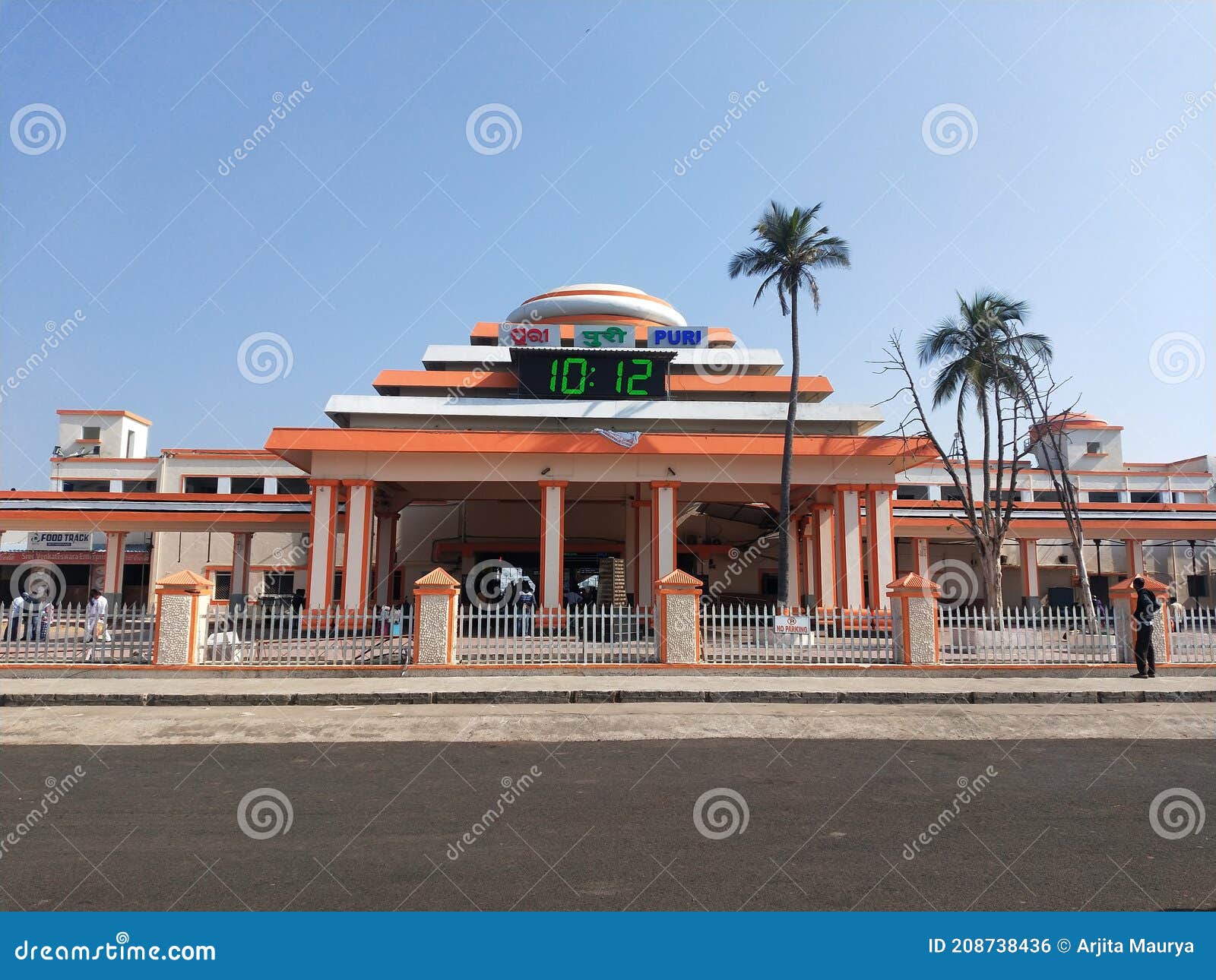 Puri station in orissa editorial photo. Image of silent - 208738436