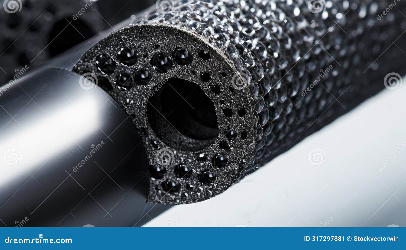 Purification carbon filter stock illustration. Illustration of clear ...