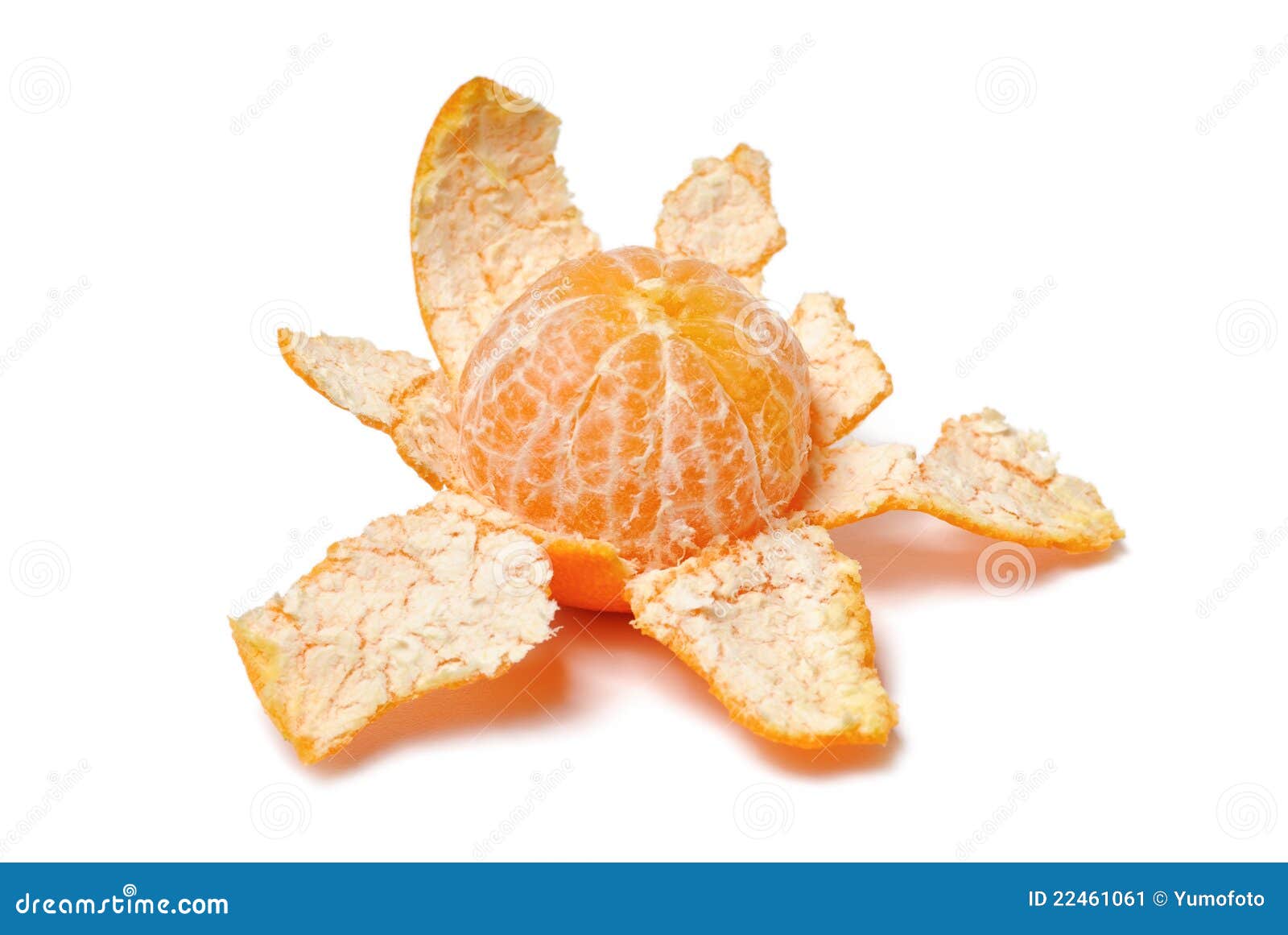 Purified mandarin peel stock image. Image of purified - 22461061