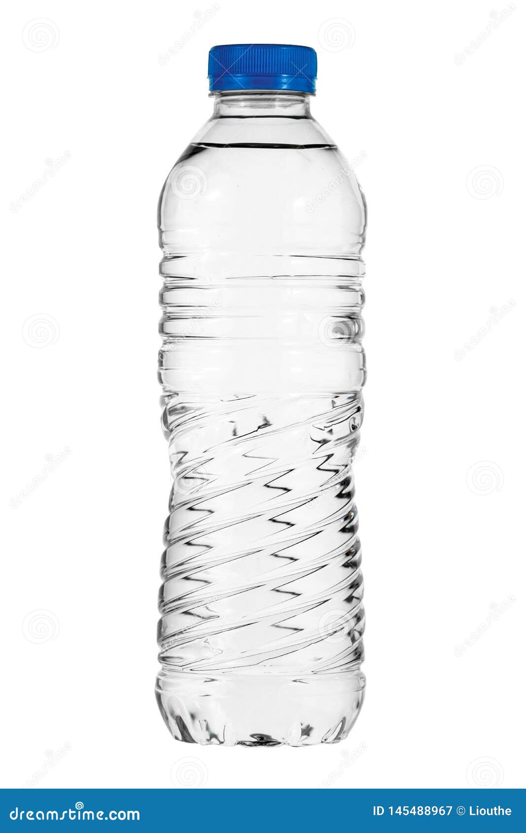 Purified water bottle stock image. Image of isolated - 145488967