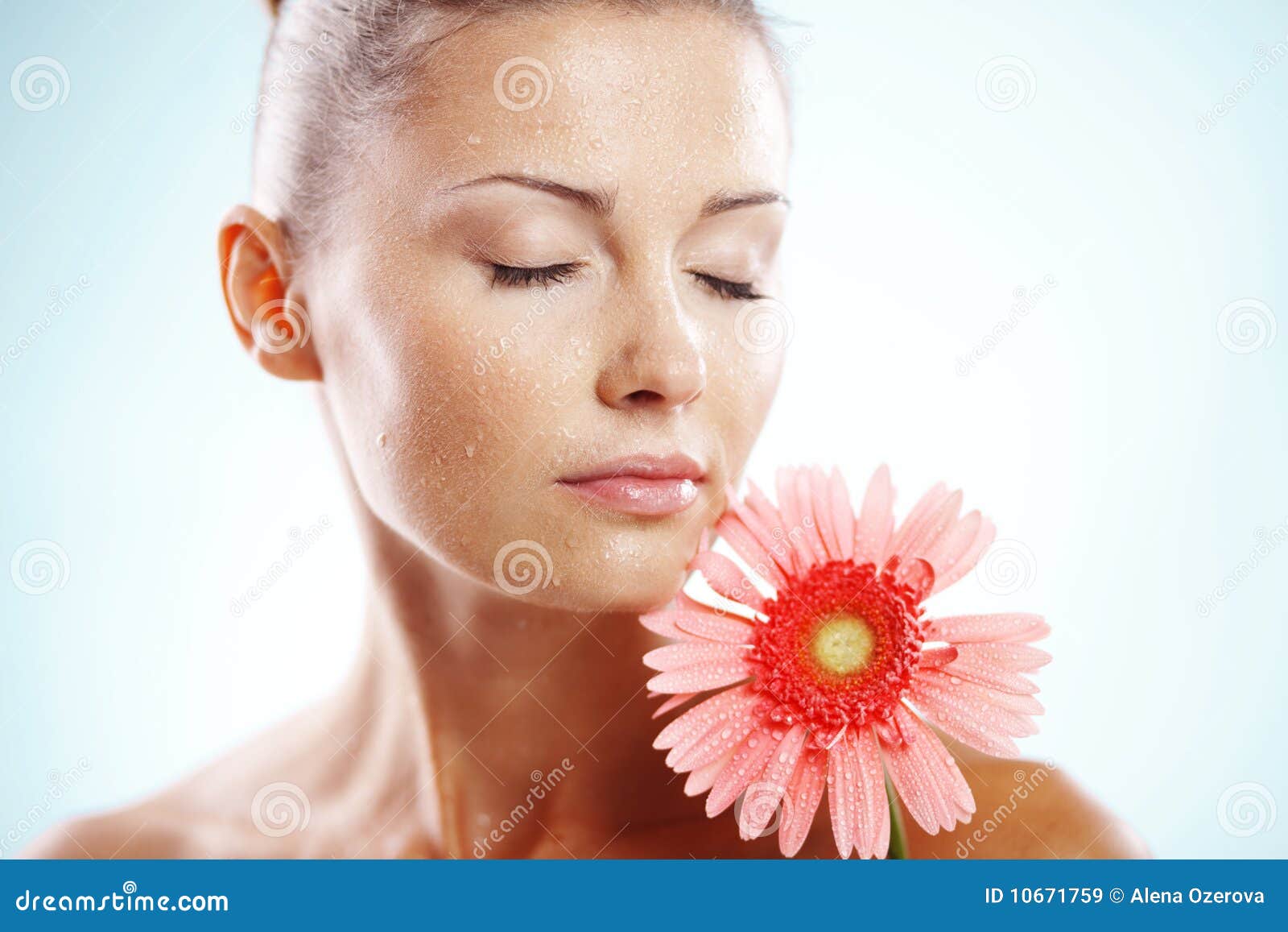 Purity stock image. Image of natural, care, adult, makeup - 10671759
