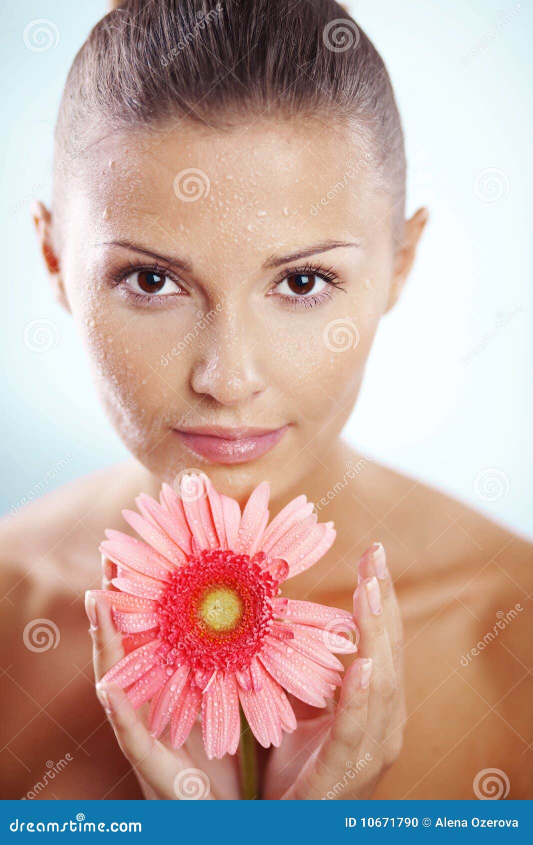 Purity stock photo. Image of cosmetics, girl, cute, natural - 10671790