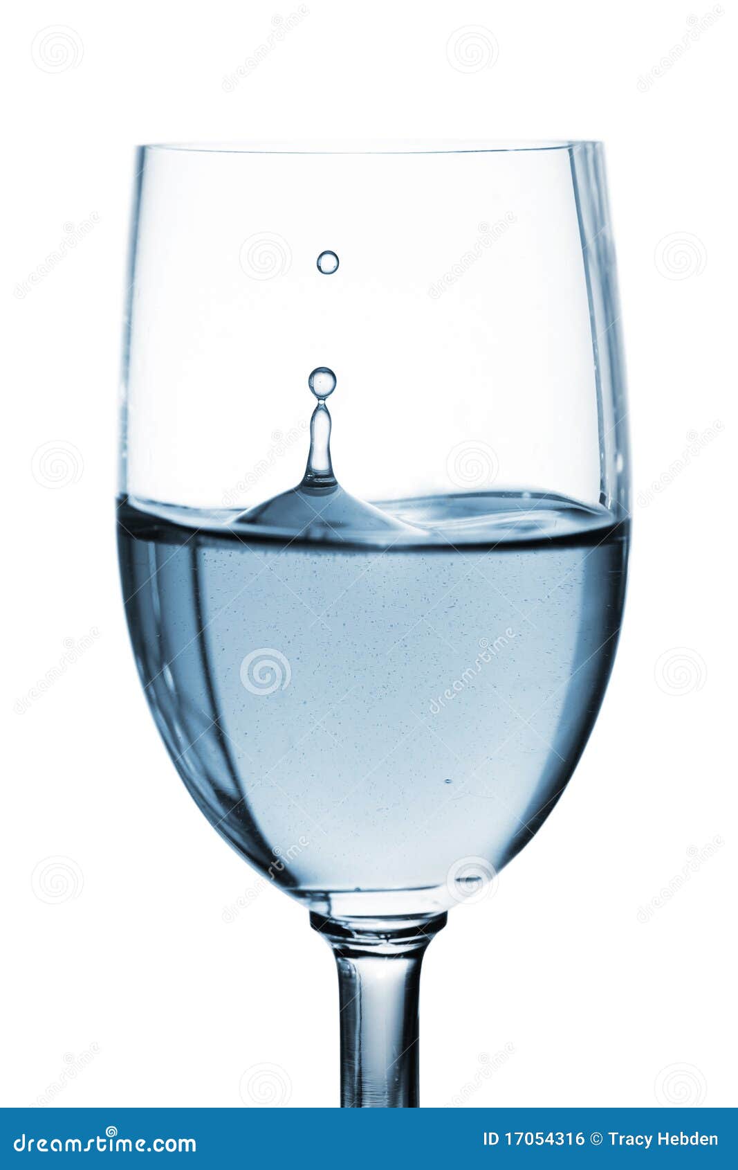 Purity stock photo. Image of water, fresh, blue, glass - 17054316