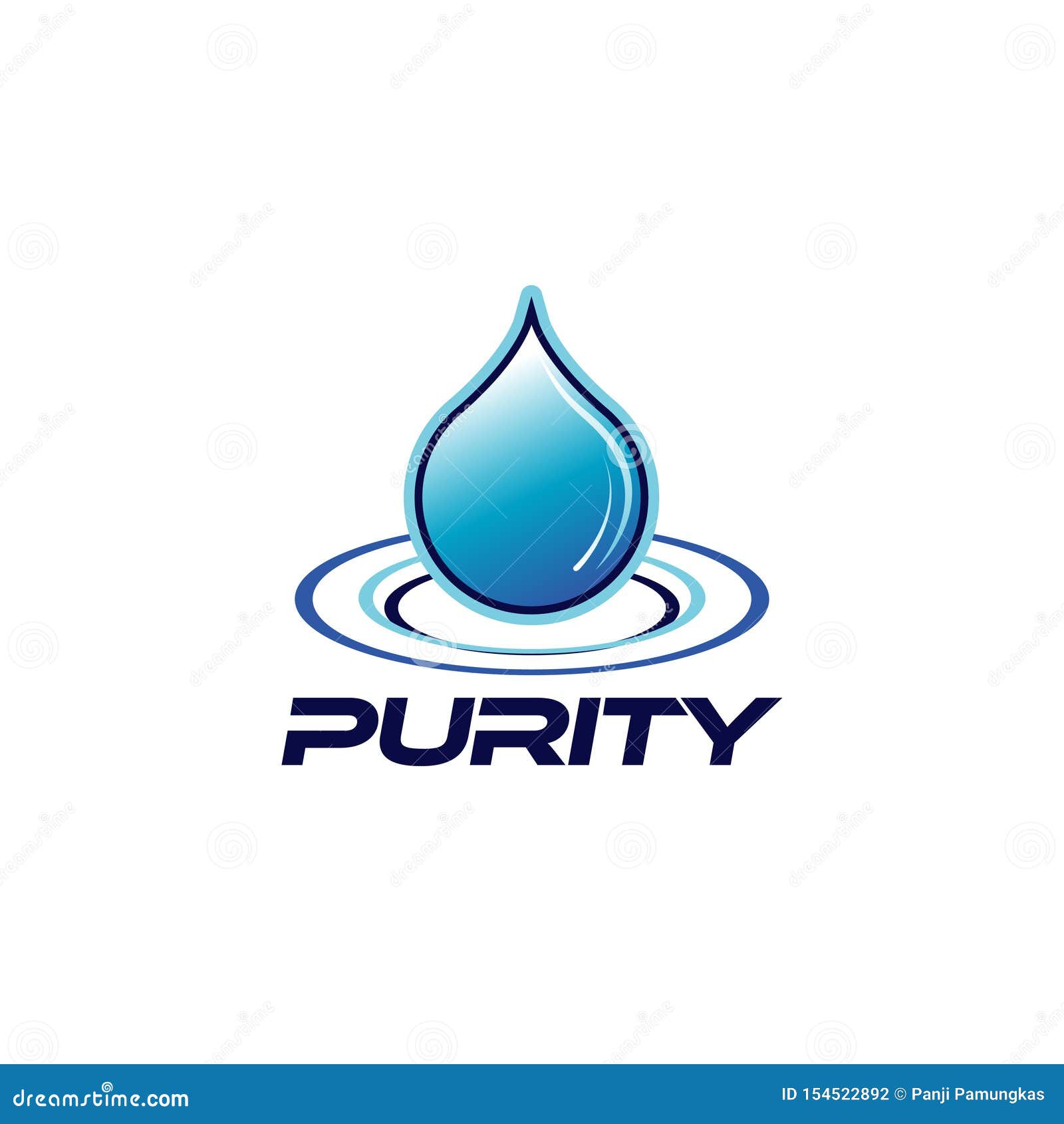 Purity Drop Logo Design Symbol Stock Photography | CartoonDealer.com ...