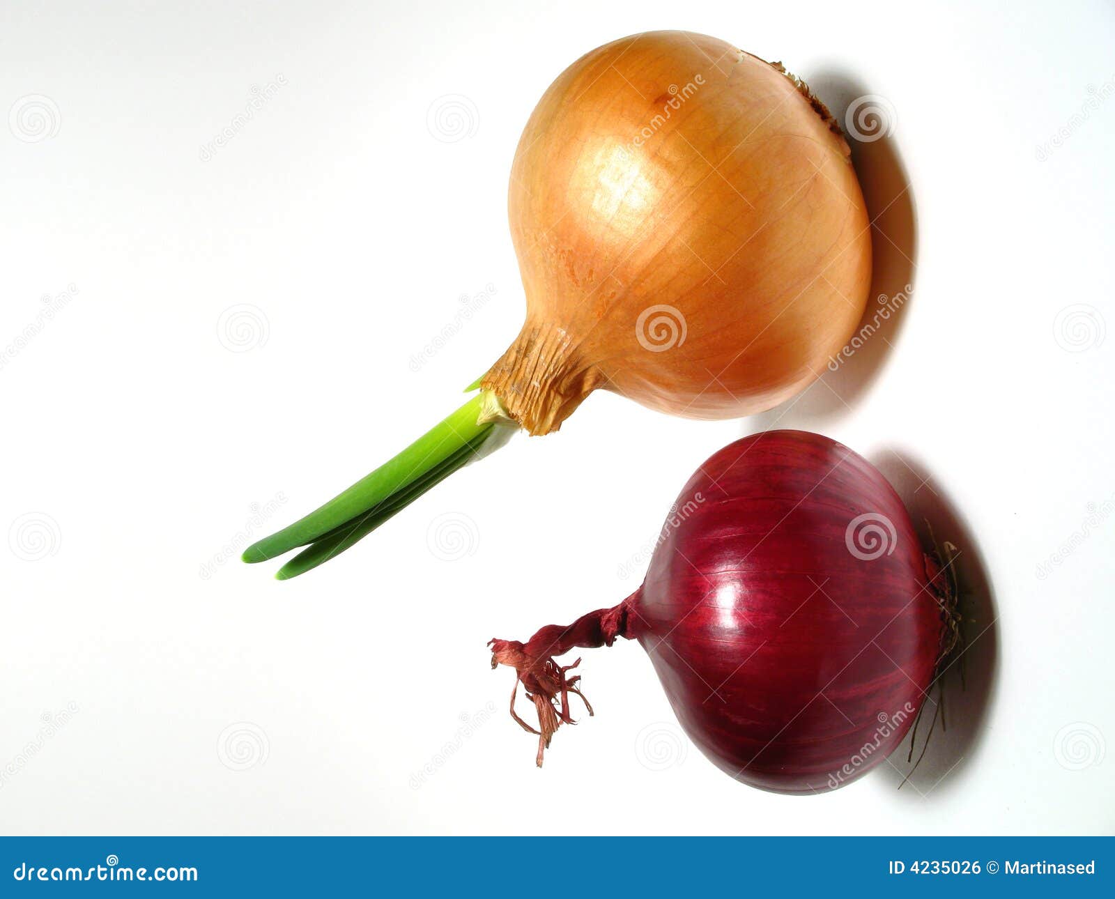 Purpere en gele ui stock foto. Image of voedsel, rood - 4235026