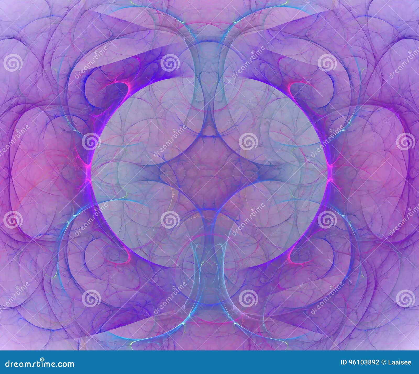 Purple Abstract Background with Circle Multicoloured Pattern. Bl Stock ...