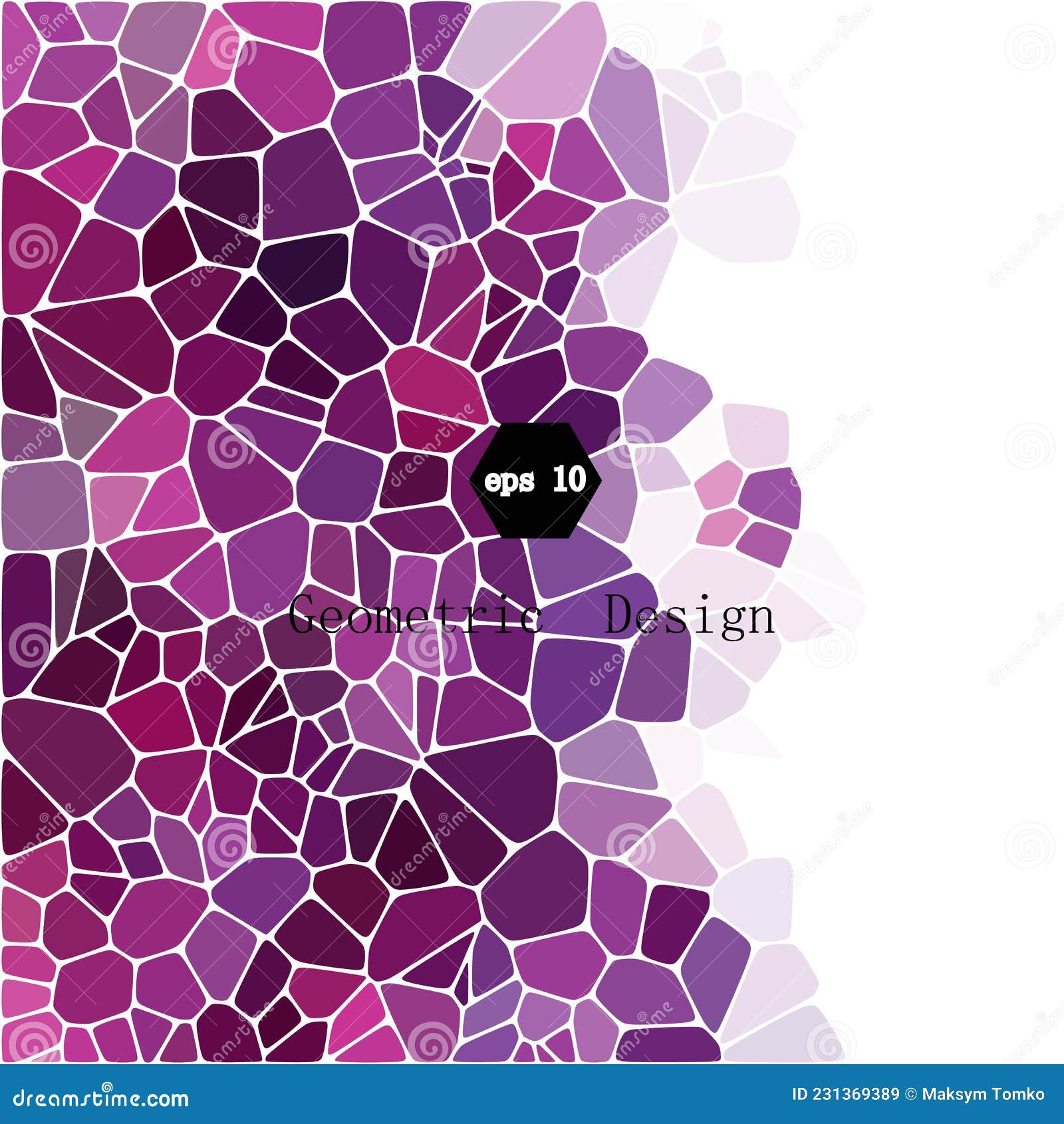 Purple Abstract Background Made of Pebbles. Presentation Template for a ...