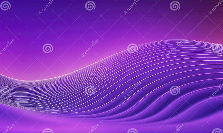 A Purple Abstract Background with a Wave Pattern Stock Photo - Image of ...