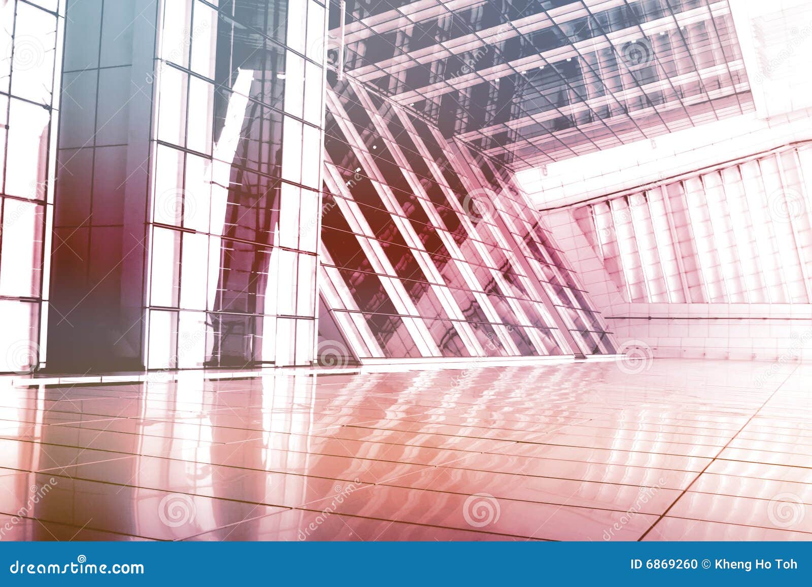 Purple Abstract Building Wallpaper Stock Illustration - Illustration of ...