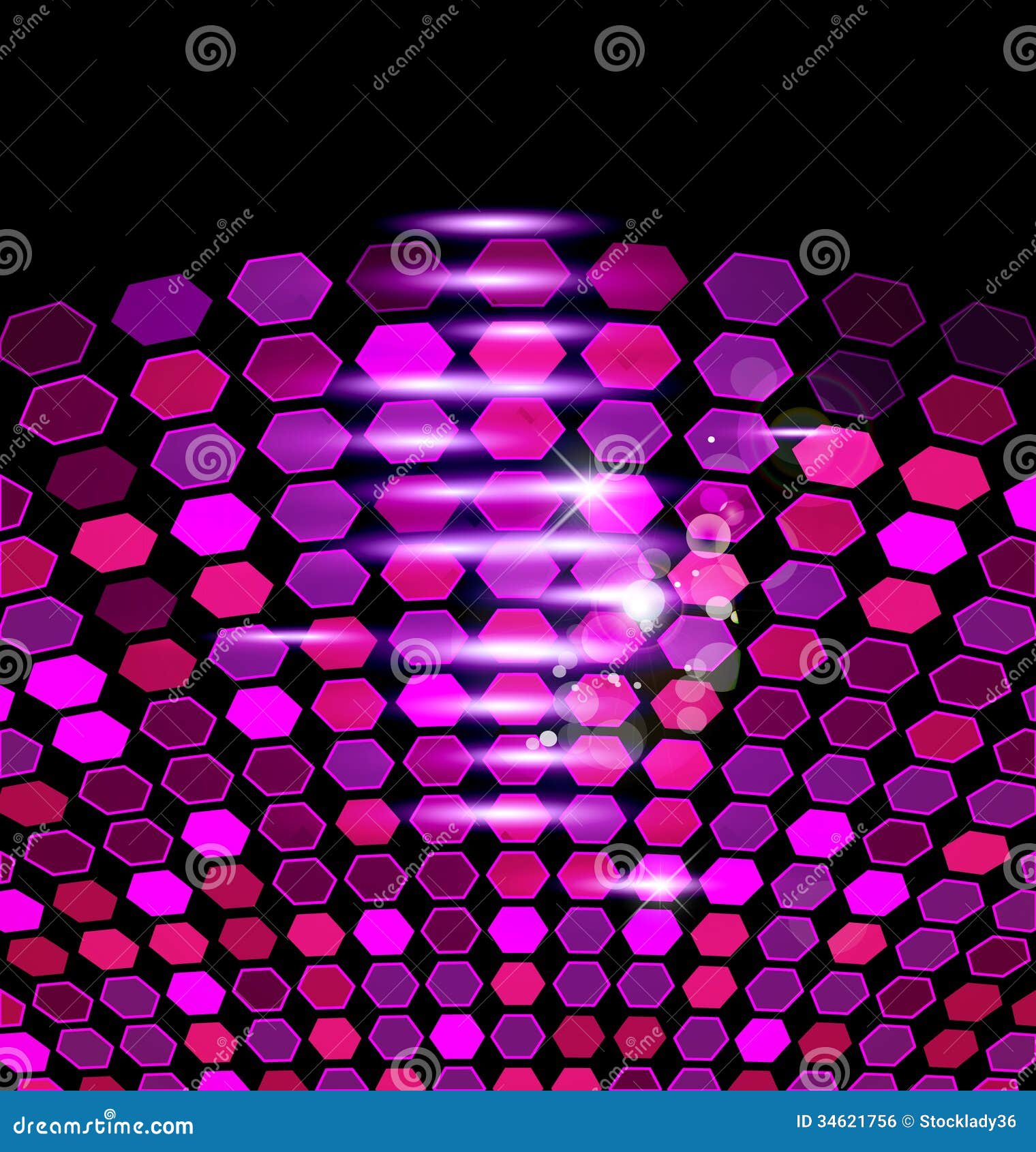 Purple Abstract Creative Background Stock Illustration - Illustration ...