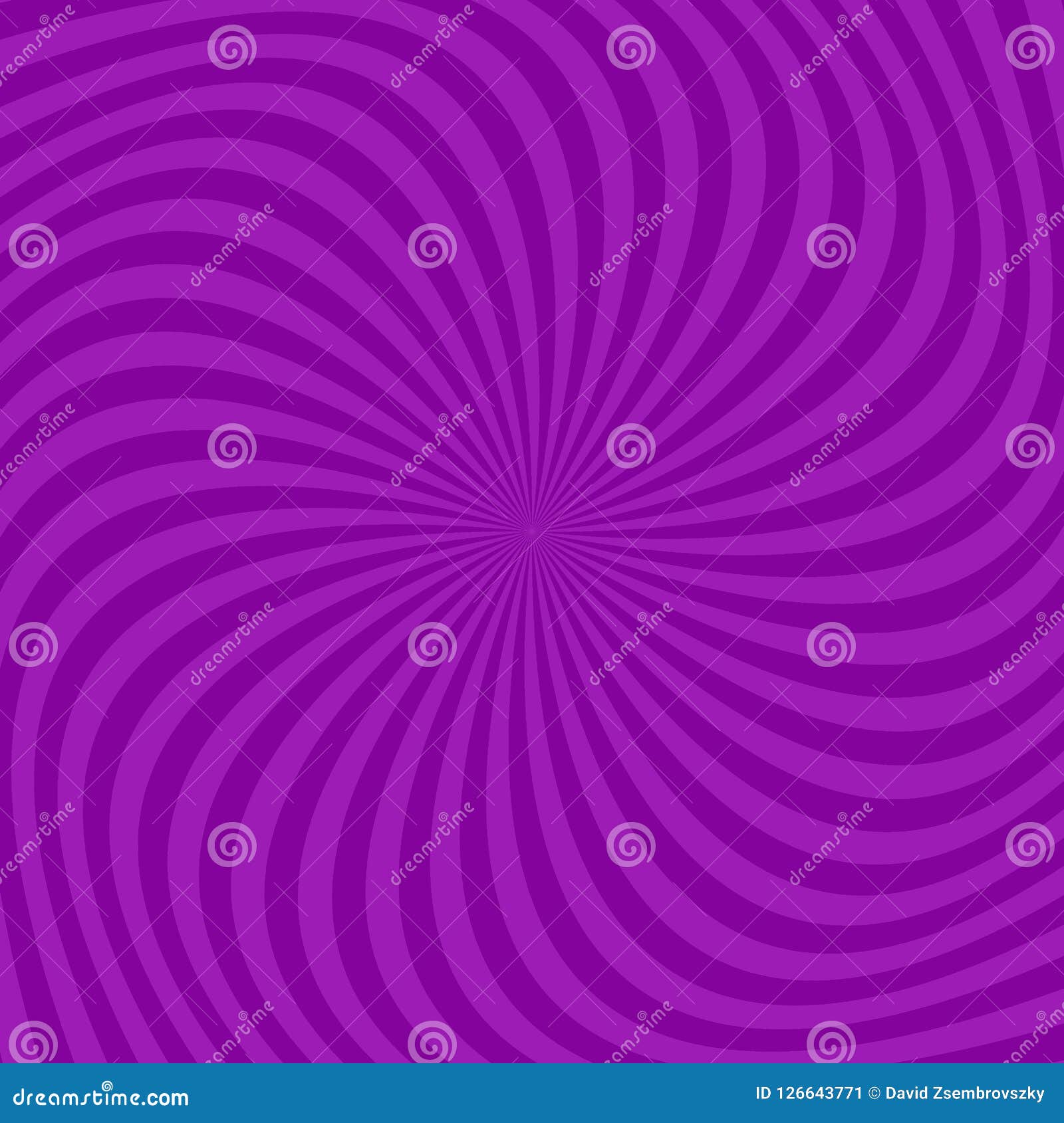 Purple Abstract Spiral Ray Pattern Background Design Stock Vector ...