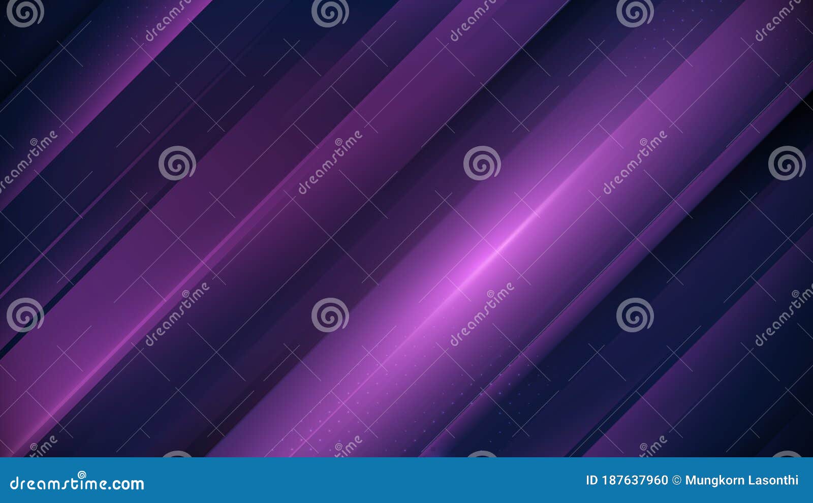 Purple Abstract Technology Concept Background. Minimal Geometric with ...