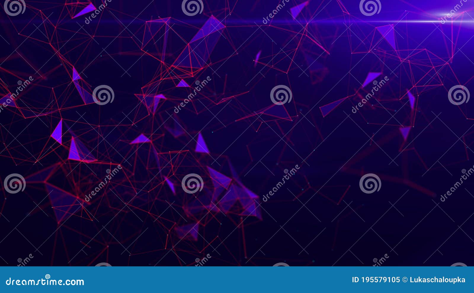 Purple Abstract Technology Modern Background with Spotted Particles and ...
