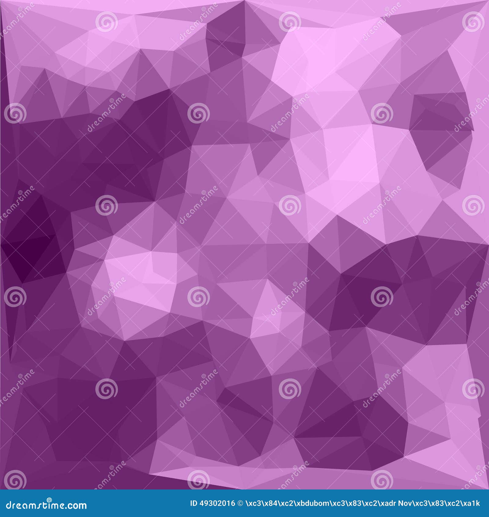 Purple Abstract Triangle Concept Stock Illustration - Illustration of ...