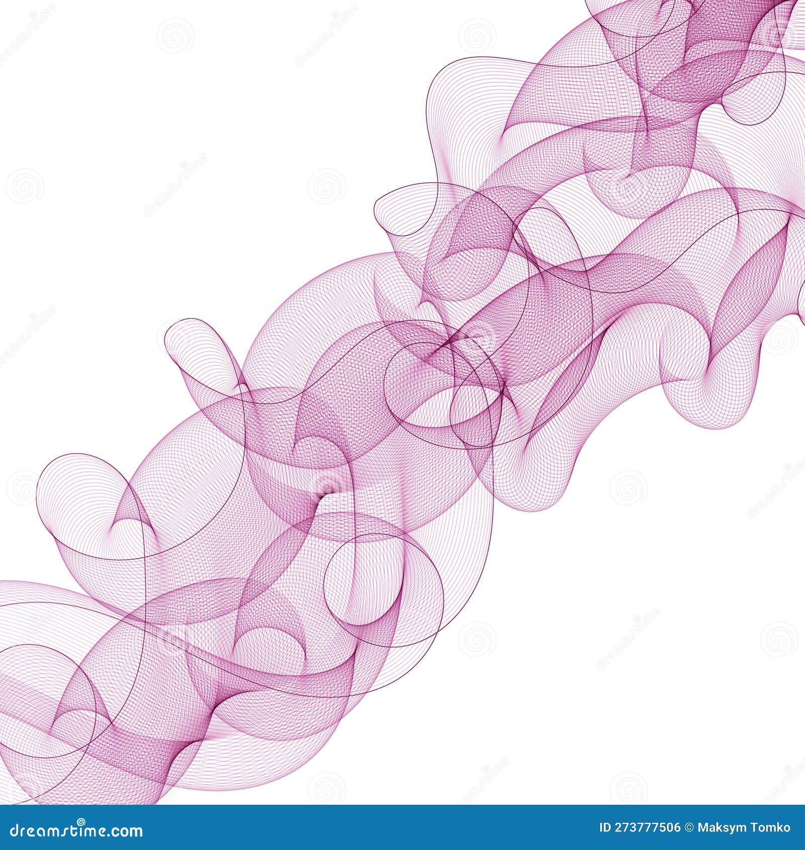 Purple Abstract Wave. Vector Background for Presentation. Eps 10 Stock ...