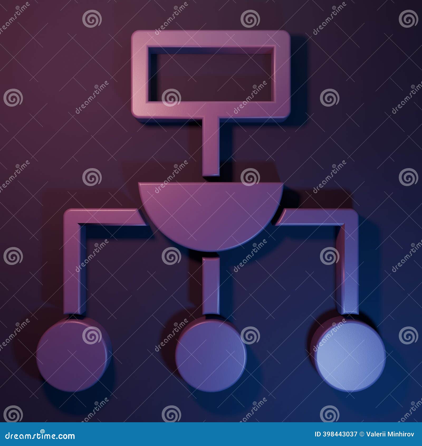 Algorithm Icon. Algorithm Api Software Isolated On Background Cartoon ...