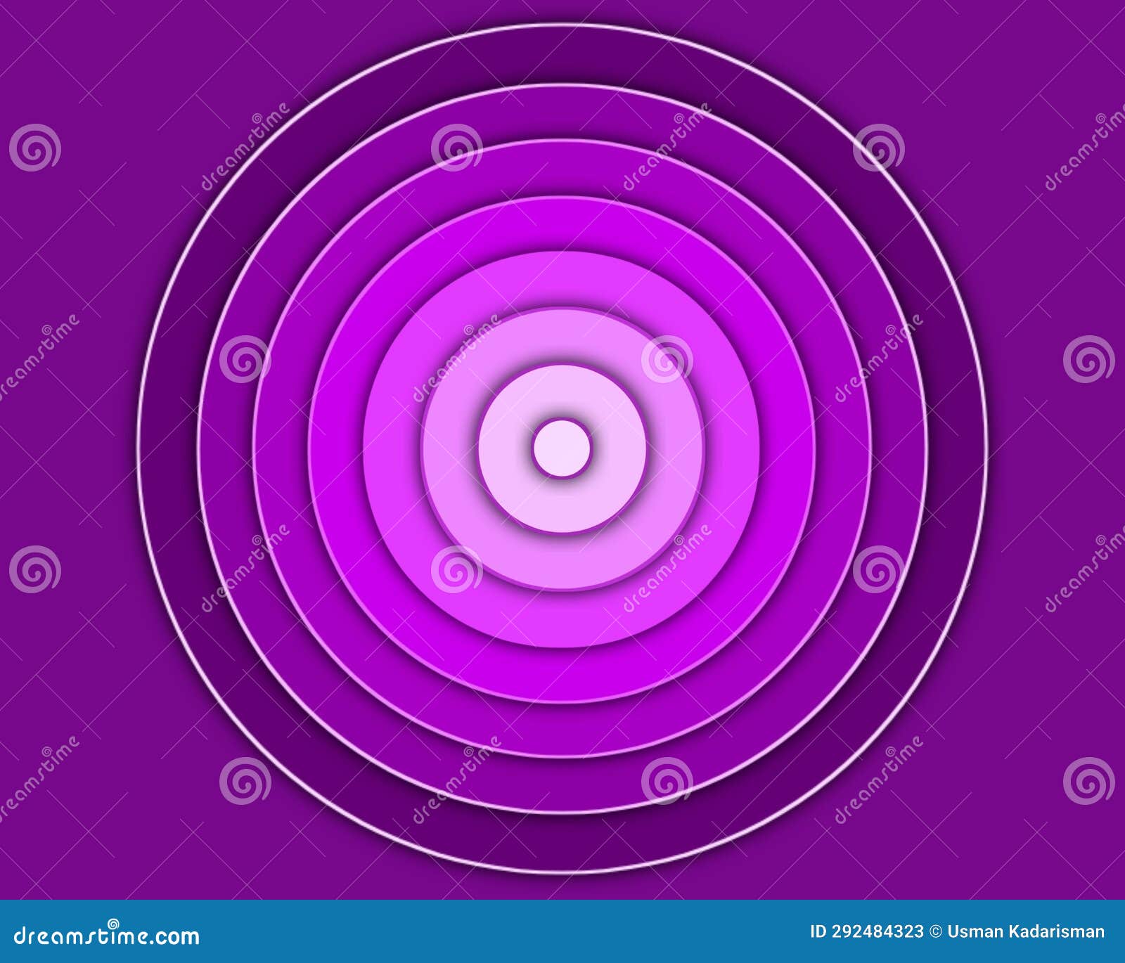 Purple Background with Circles Stock Illustration - Illustration of ...