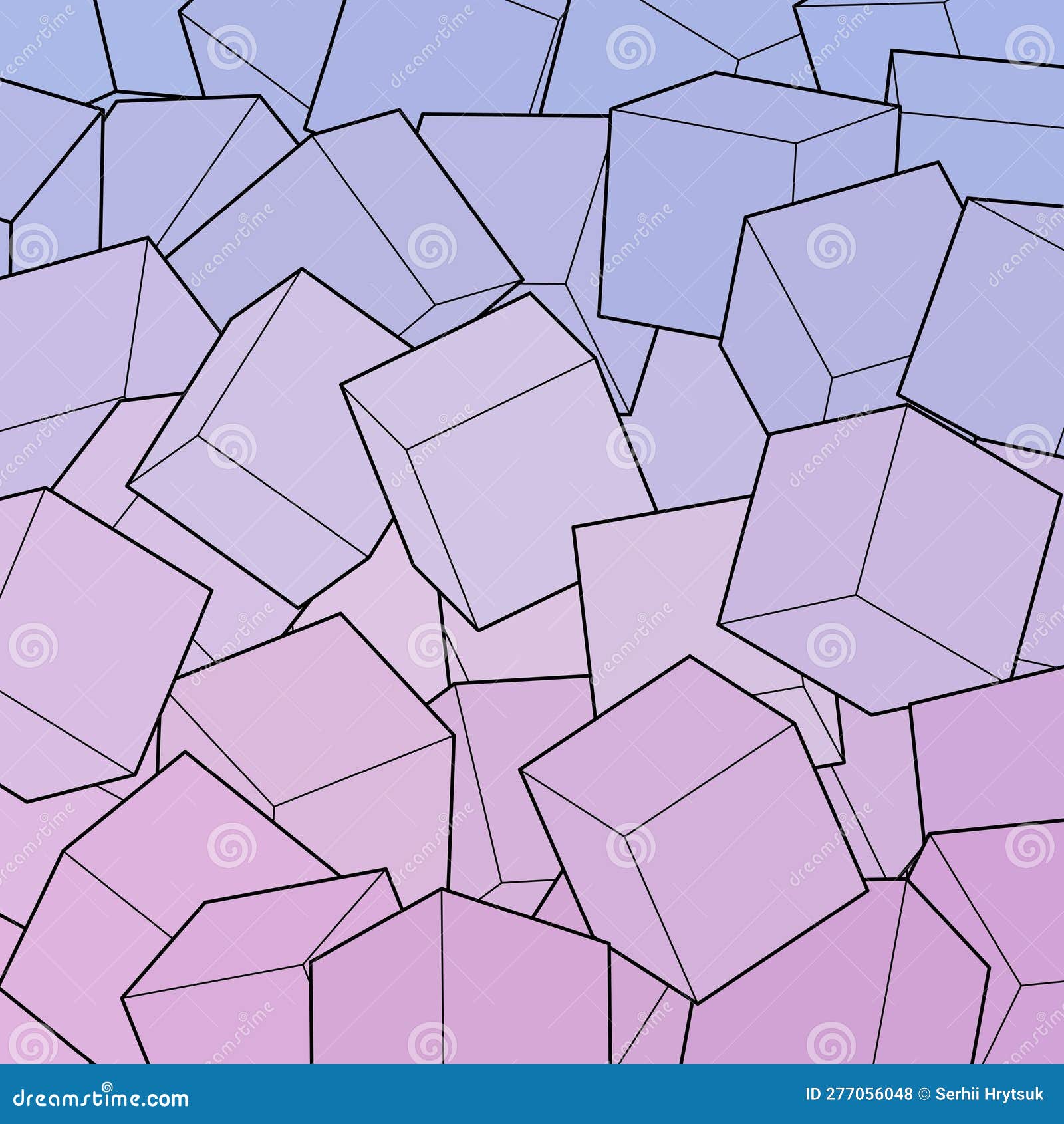 Purple Background from Cubes. Background Template. Eps 10 Stock Vector ...