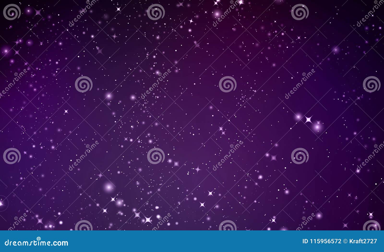 Purple background of space stock vector. Illustration of night - 115956572