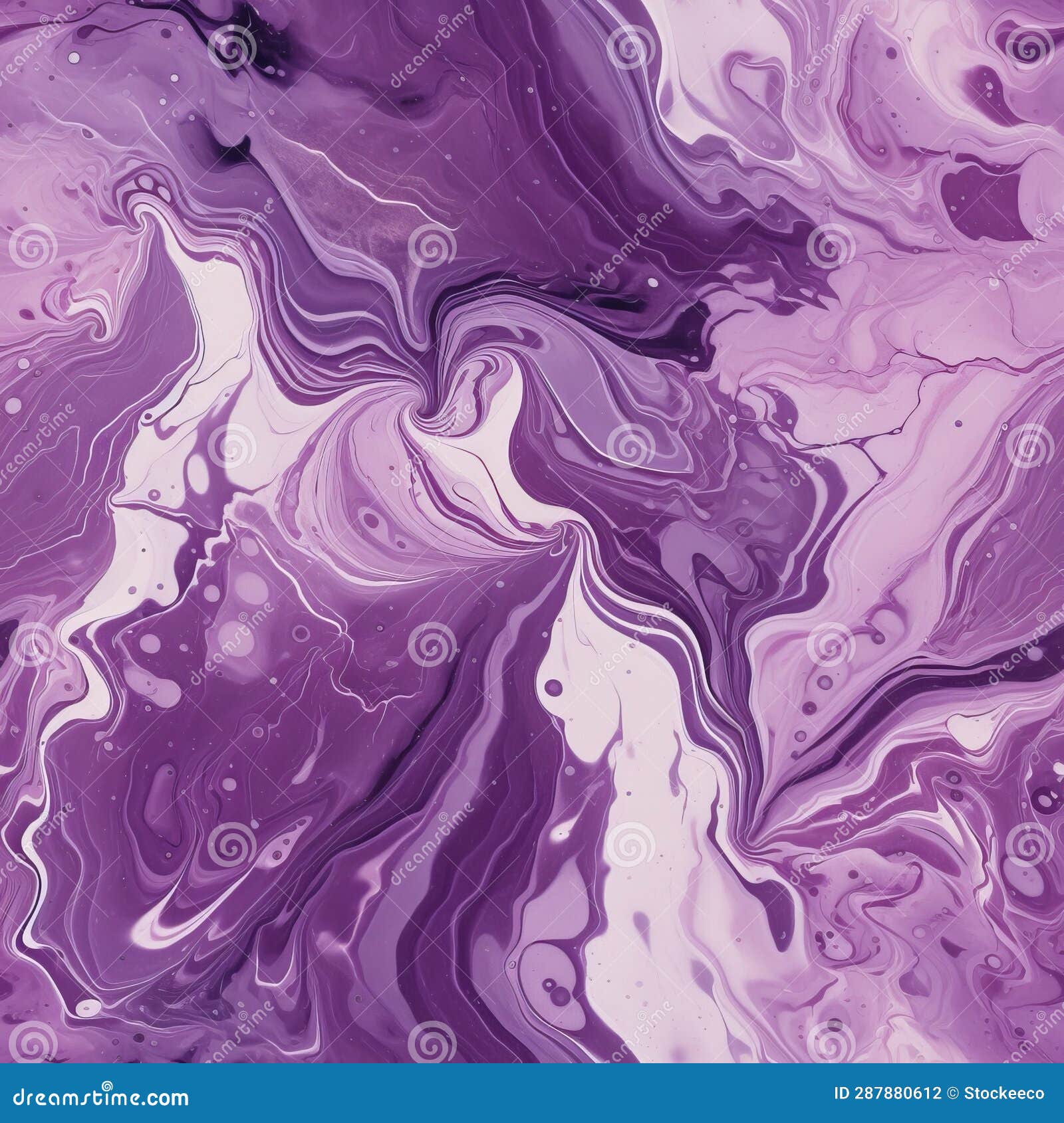Psychedelic Marble: a Vibrant Fusion of Purple and White Stock ...