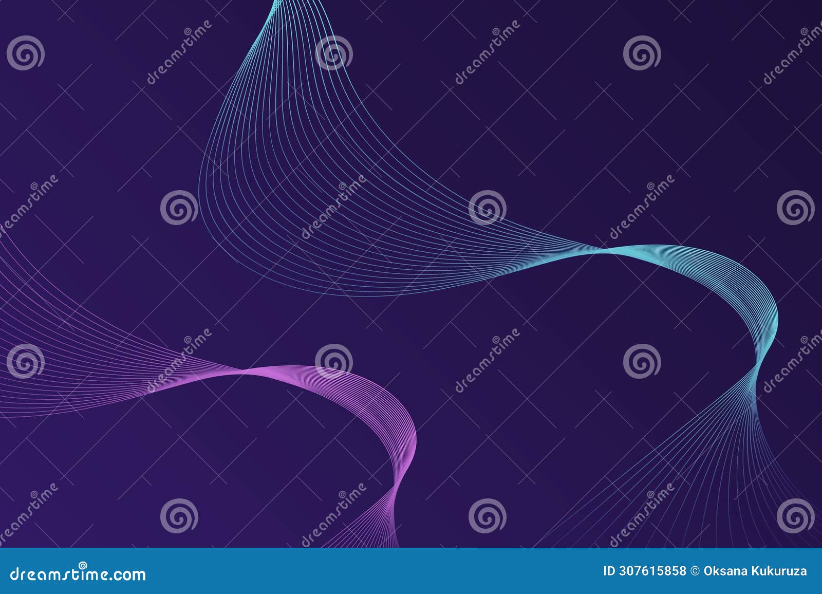 Purple Background with Wavy Lines Stock Vector - Illustration of ...