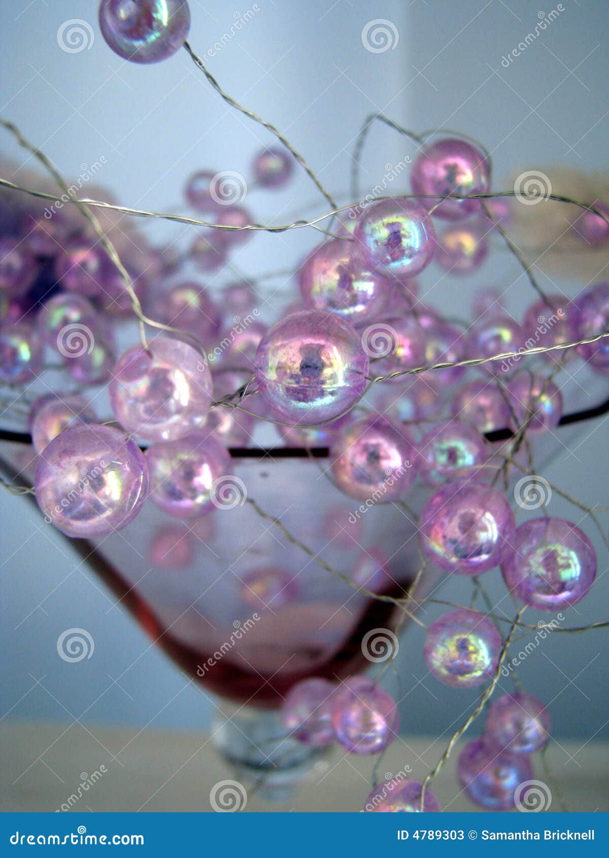 Purple Beads 1 stock image. Image of string, cool, tint - 4789303