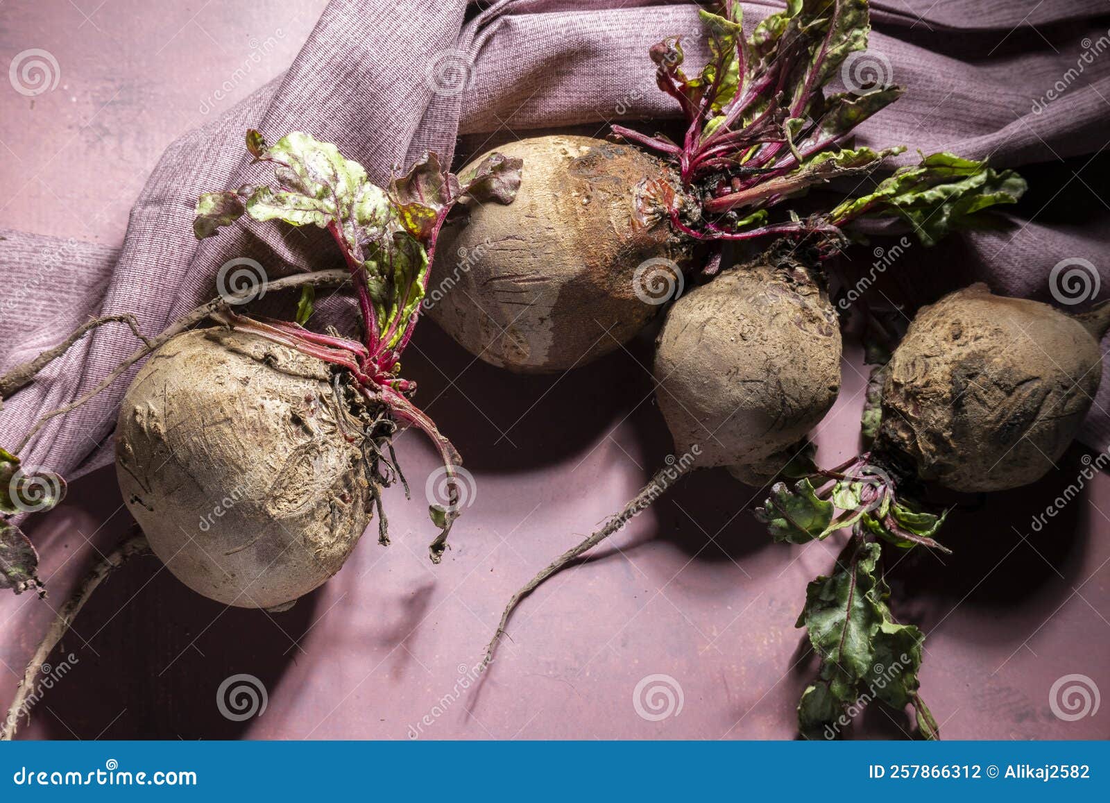 Purple Beetroot at the Table Stock Photo - Image of beet, diet: 257866312