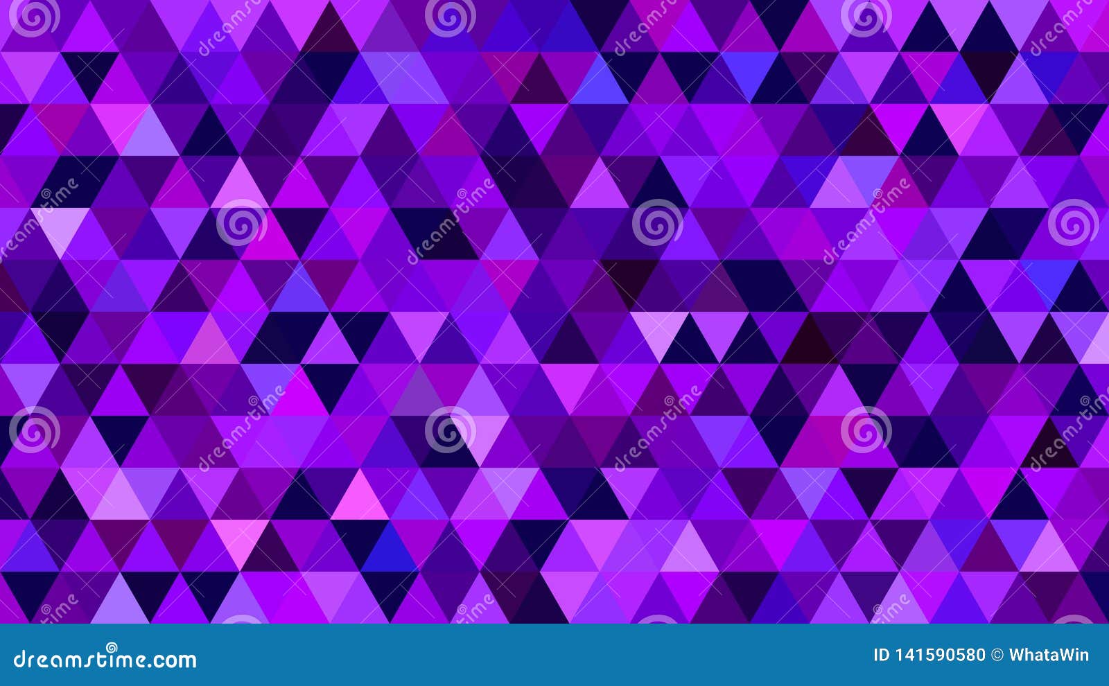 Purple BG with Triangles. Dark Violet Pattern Stock Vector ...