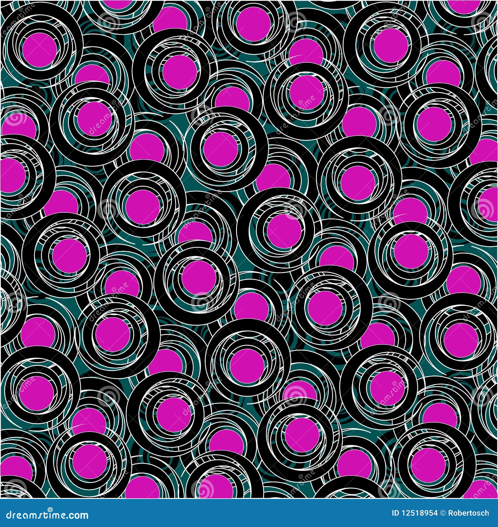 Purple and Black Circle Pattern Stock Vector - Illustration of ...