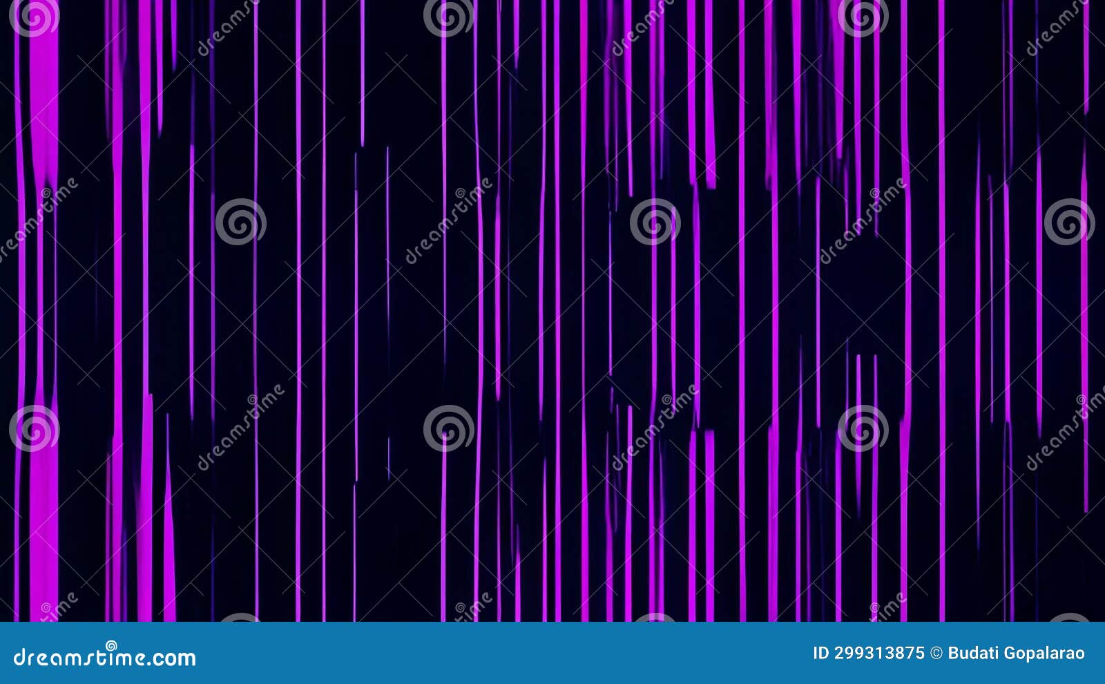 Purple and Black Glitchy Stripes on a Screen Stock Video - Video of ...