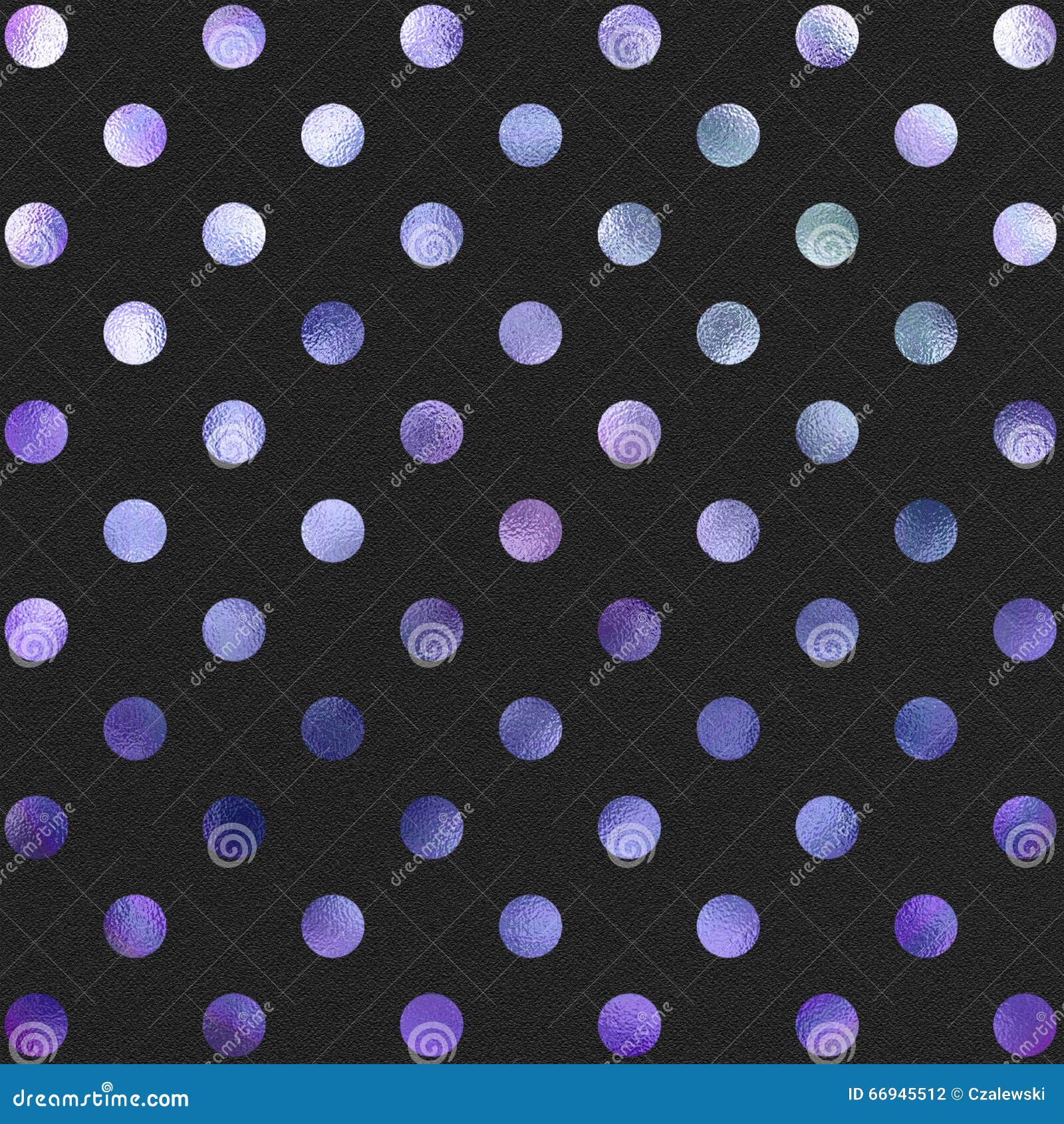 Purple Black Polka Dot Pattern Digital Paper Stock Photo - Image of ...