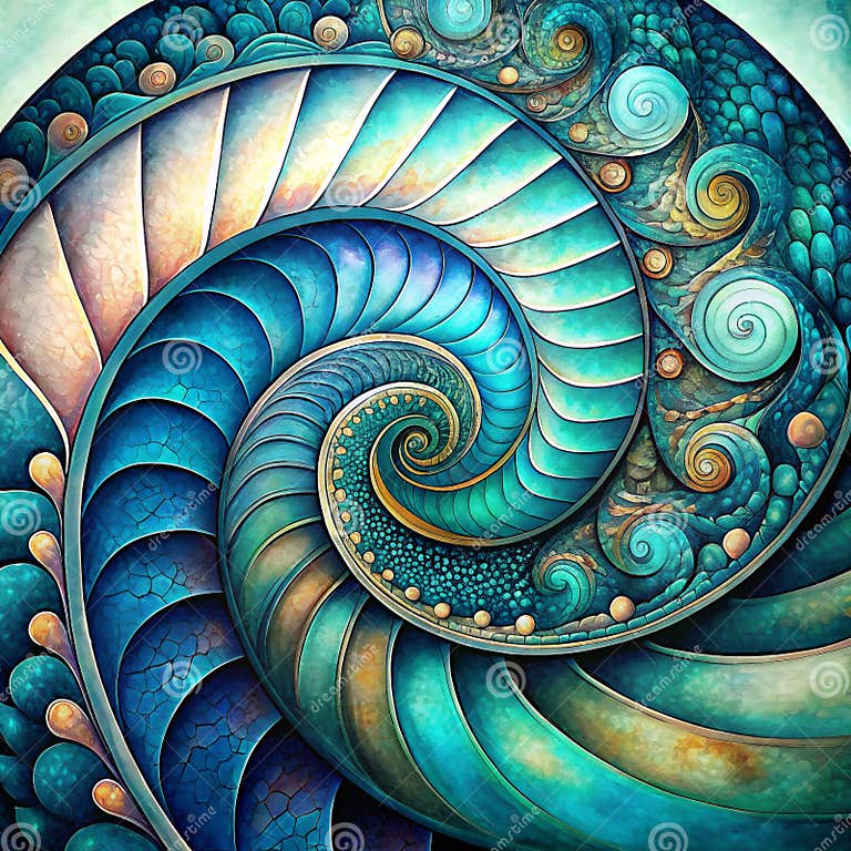 Purple and Blue Create a Mesmerizing Spiral that Resembles a Galaxy or ... Purple and Blue Create a Mesmerizing Spiral that Resembles a Galaxy or ...