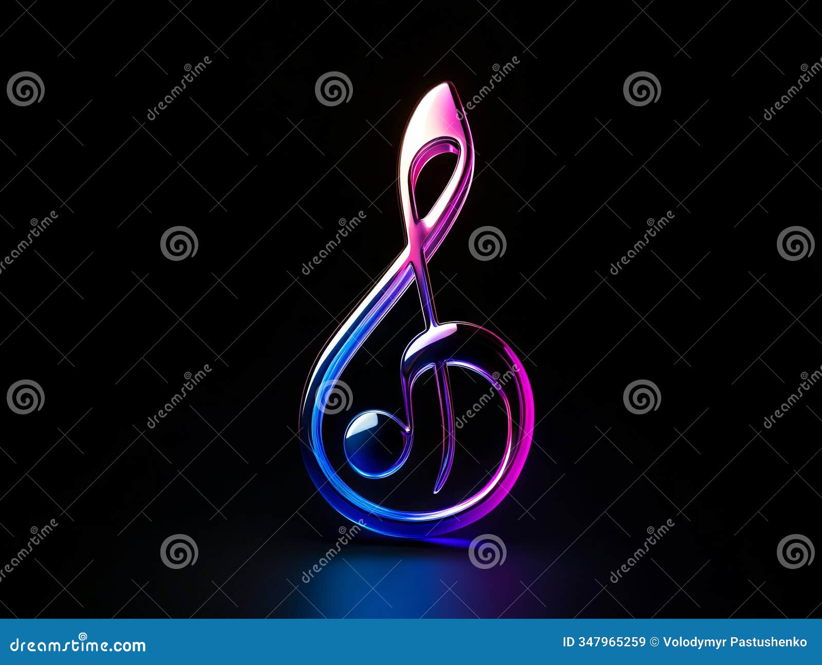 Purple Treble Clef Border, Musical Notes, Flat Design, Treble Clef ...