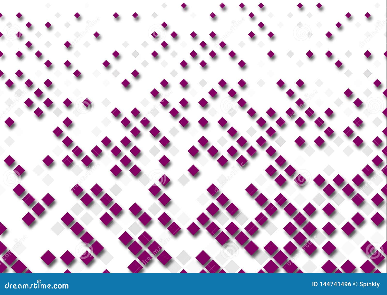 Purple Boxes Patterned Background Design Stock Photo - Image of ...